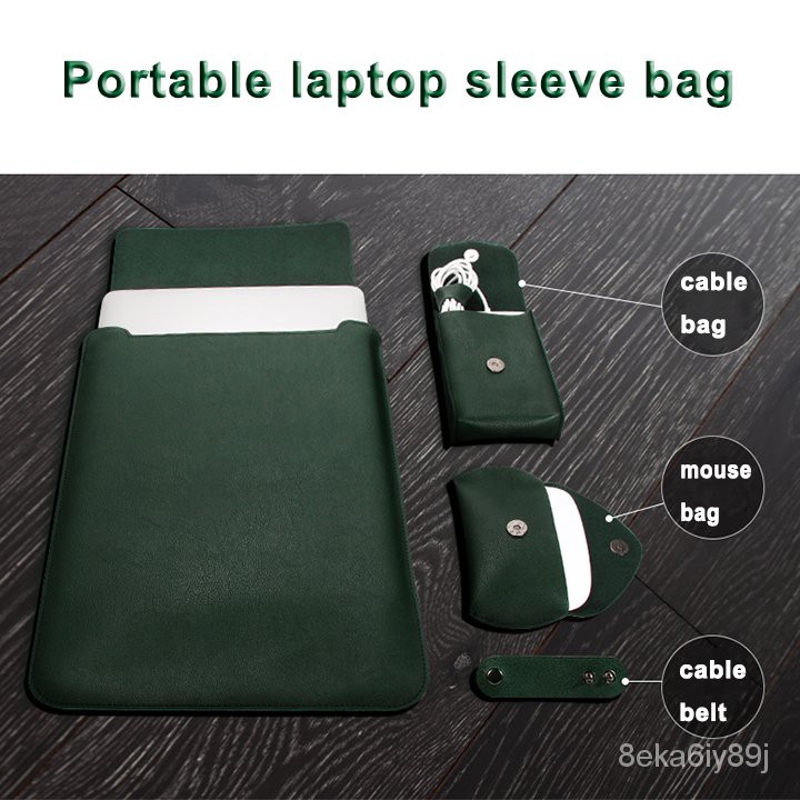 lexo Set Bao Da Pu 4 Món Tiện Dụng Cho Macbook Air 13 / Pro 13 12 15 ...