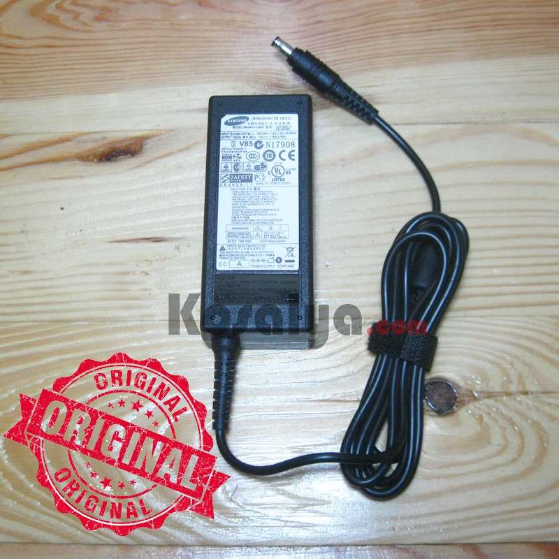 อุปกรณ์ชาร์จโทรศัพท์มือถือ Samsung 14 laptop (output 19v-3.16a) R710 ...