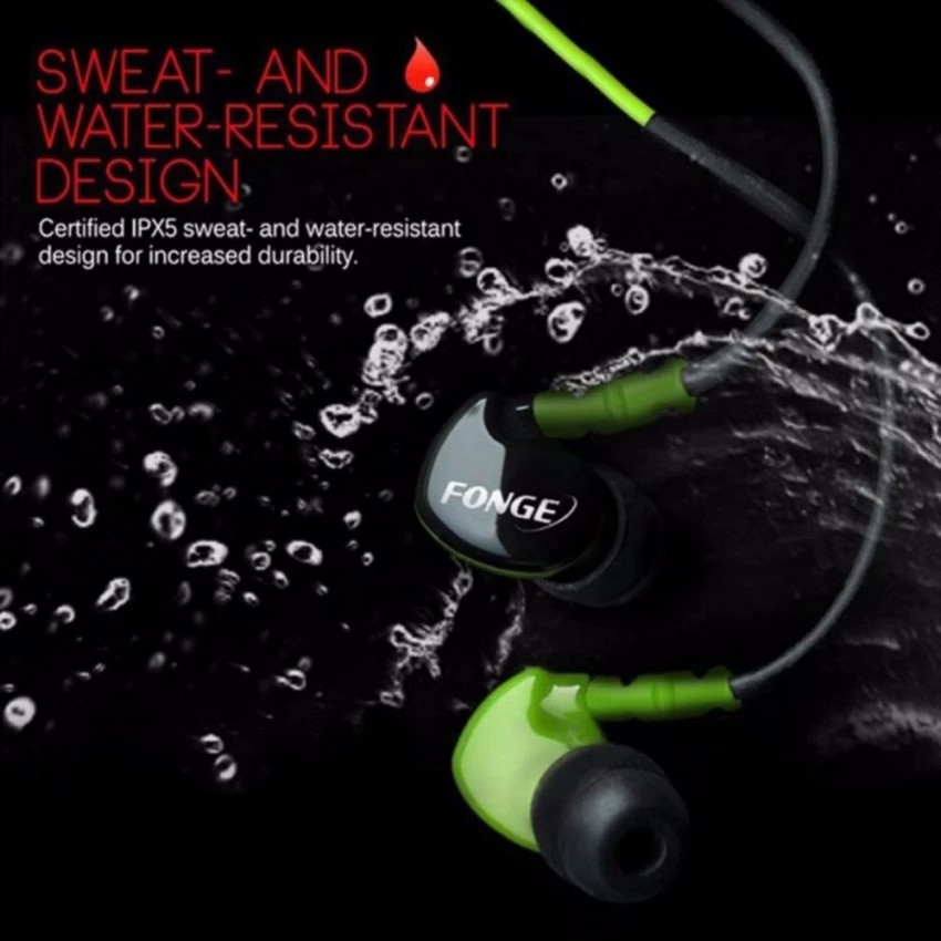 iDigital หูฟัง in ear หูฟังสำหรับออกกำลังกาย กันน้ำระดับ IPX5 รับสายได้ ...