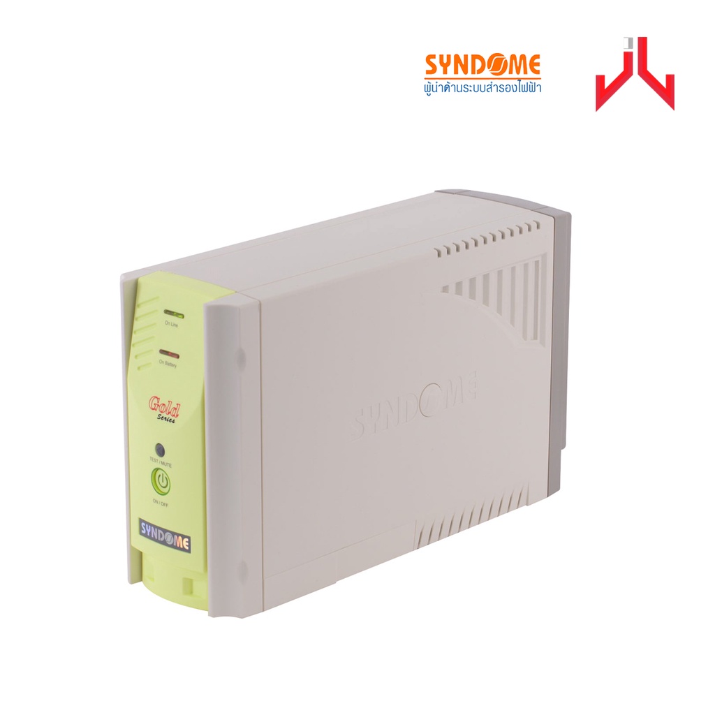 เครื่องสำรองไฟ Syndome UPS GOLD SERIES 1000VA/400WATT, 2-Y | Shopee ...