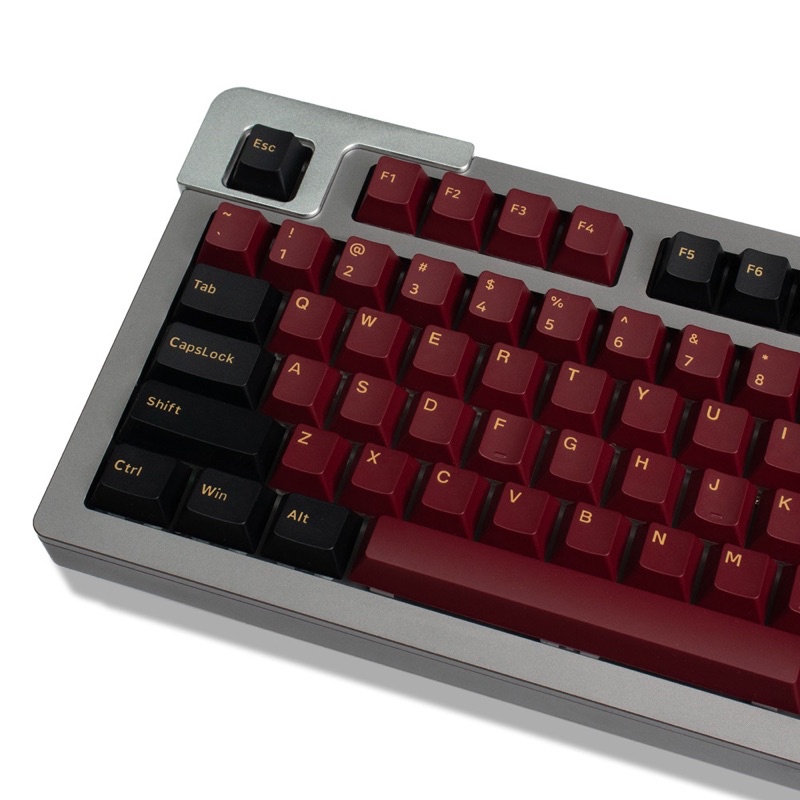 พร้อมส่ง ชุด GMK red samurai (Clone) - keycrab.th - ThaiPick