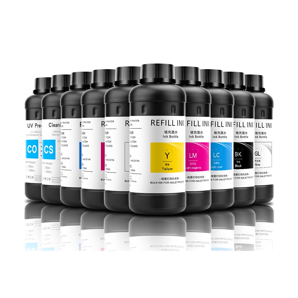 5x500ml LED UV Ink For Epson 1390 1400 1410 R280 R290 R330 L800 L805 ...