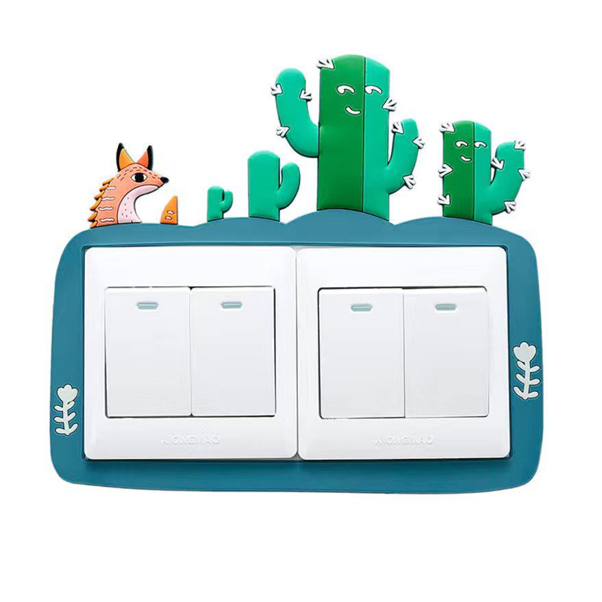 relaxCreative luminous switch stickers protective cover household light ...