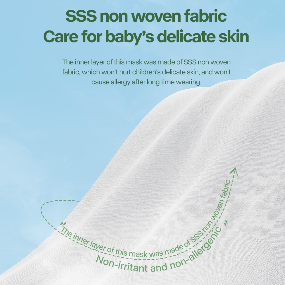 Cofoe หน้ากากสเตอริโอ N95 ปรับได้ ใส่สบาย สําหรับเด็ก - cofoemedical.th - ThaiPick