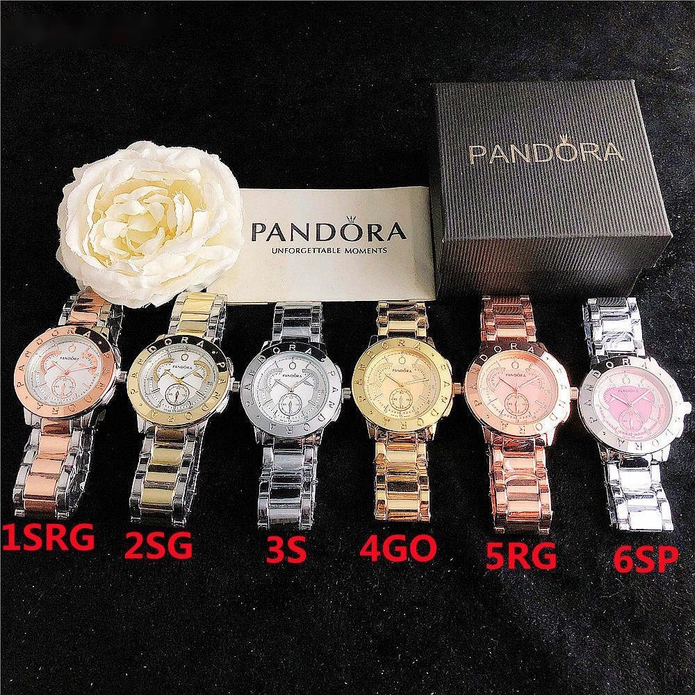 นาฬิกาประดับสุภาพสตรี นาฬิกา Pandora Women bradshaw นาฬิกาโครโนกราฟ ...