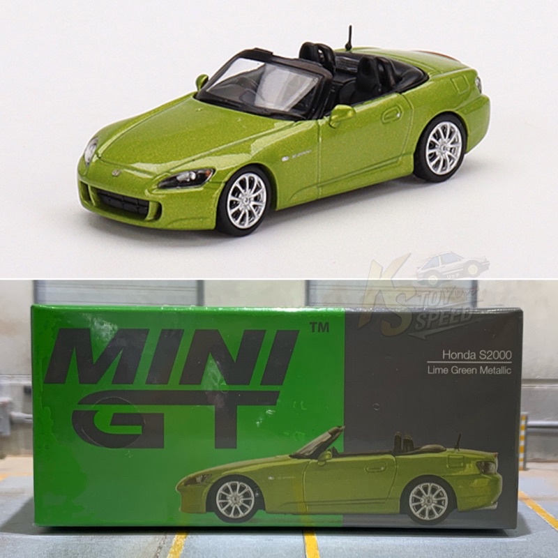 MINI GT Honda S2000 (AP2) Lime Green Metallic | Shopee Thailand