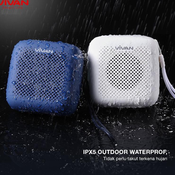 Vivan Vs1 ลําโพงบลูทูธกันน้ําขนาดเล็กรองรับ Usb & Sd Card - lani9_store ...