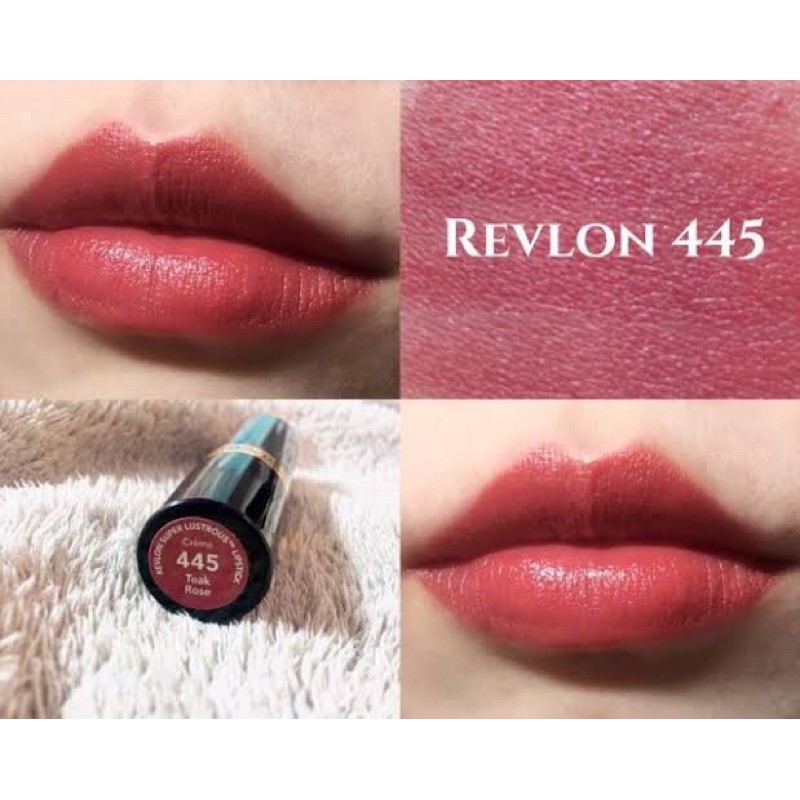 Revlon lipstick 445 ลิปสติกเรฟลอน 445 - bullguu - ThaiPick