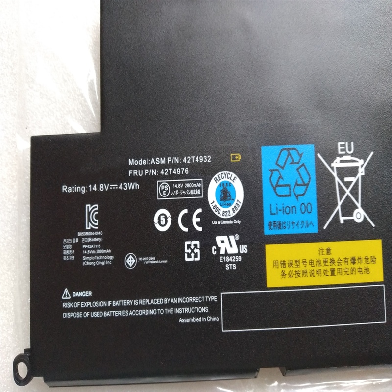 New Origina 42T4976 Laptop Battery For Lenovo ThinkPad Edge S220 E220S ...