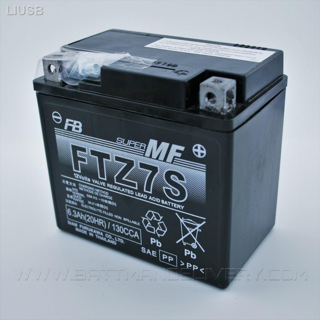แบตเตอรี่แห้งพร้อมใช้ คุณภาพสูง ยี่ห้อ FB รุ่น FTZ10S-MF (12V 9AH ...
