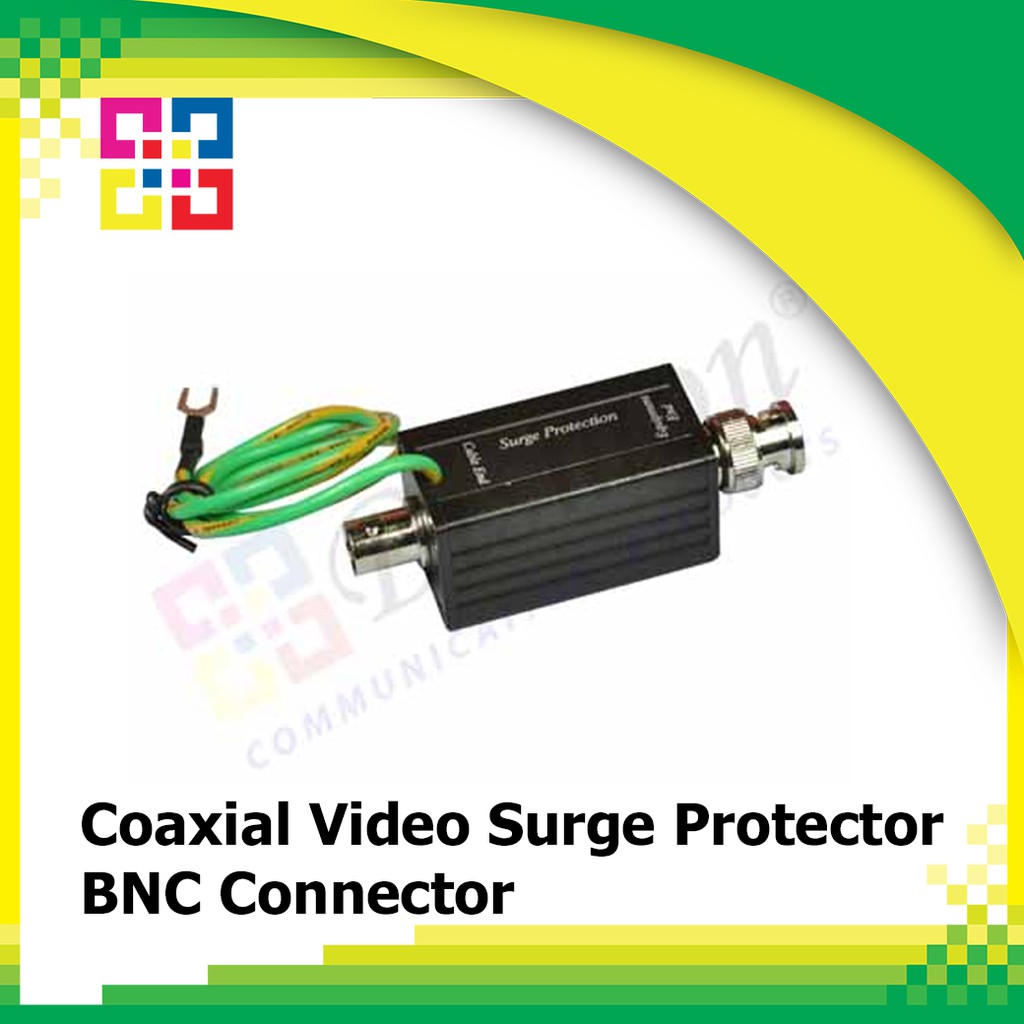 อุปกรณ์กันไฟกระชาก Coaxial Video Surge Protector BNC Connector | Shopee ...