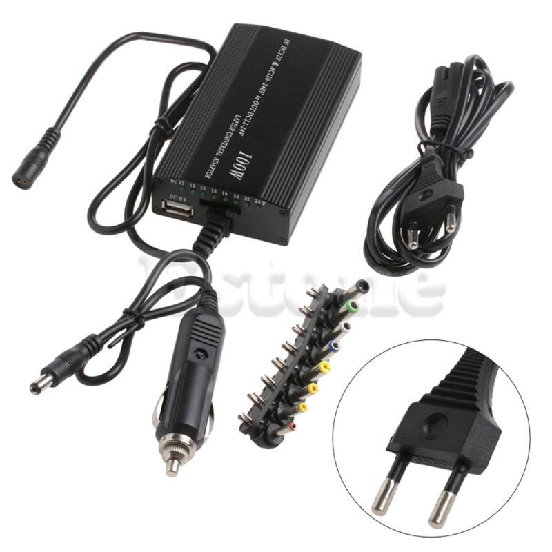 New8Pcs universal laptop charger adapter Adjustable Portable Charger ...
