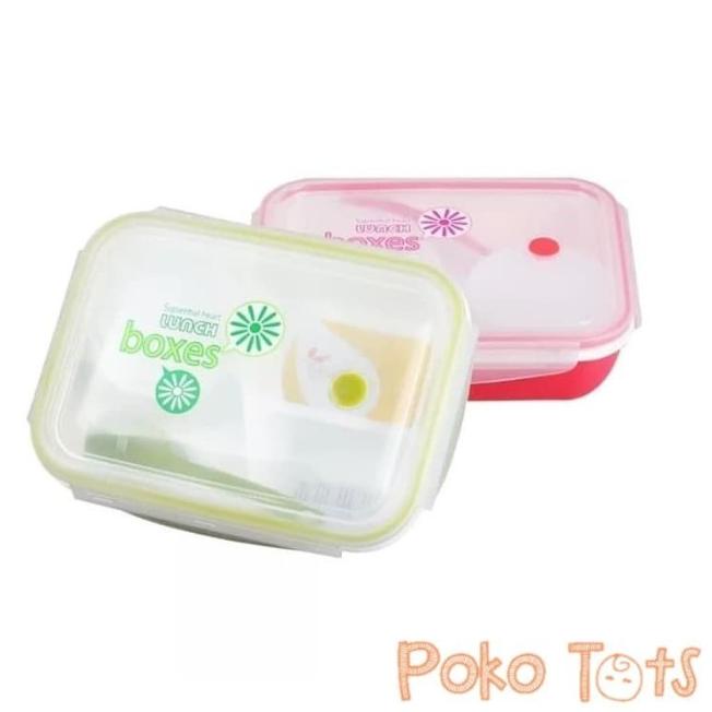 Yoo Yee 415 กล่องอาหารกลางวัน Yooyee Bento กล่องอาหารกลางวัน 4 ช่อง ...