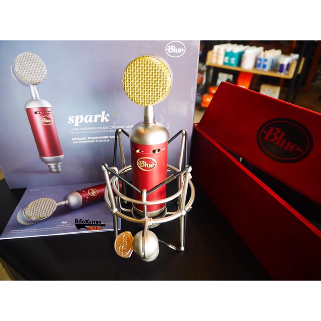 ไมค์อัดเสียง Blue Microphone Blackout Spark SL Condenser Microphone ...