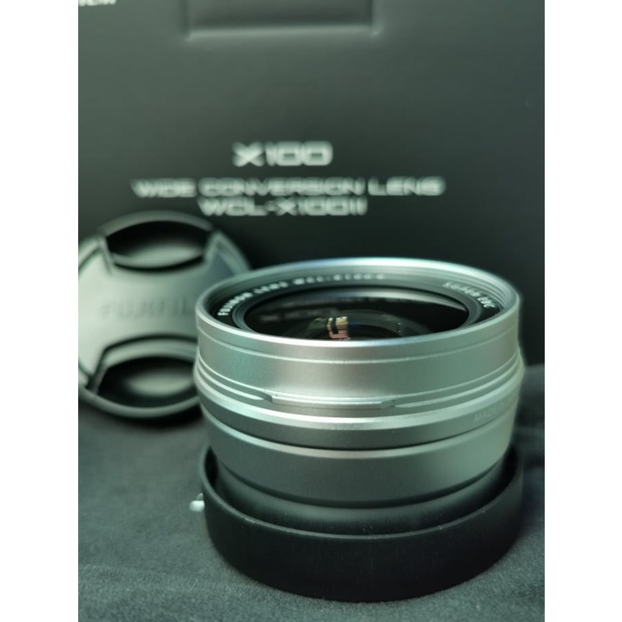 FUJIFILM WCL-X100 II Wide Conversion Lens (Siver) สำหรับกล้อง fuji X100 มือ 2 | Shopee Thailand