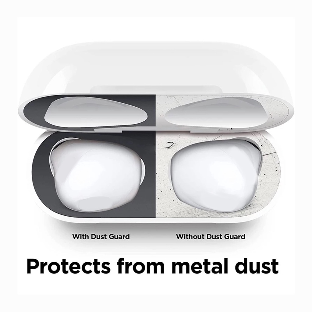 พร้อมส่งสติ๊กเกอร์กันรอยAirPods 3 2021AirPods1-2 ฟิล์มกันฝุ่น Sticker ...