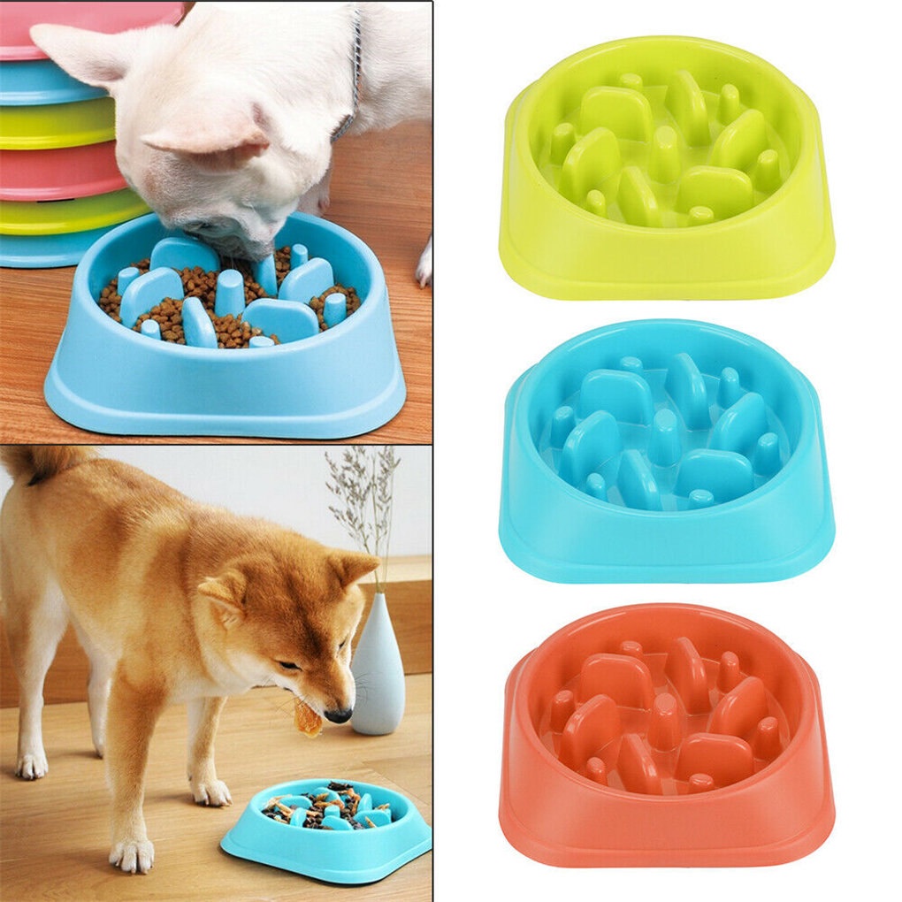 [GLOBAL] Pet Slow Feeder Anti Choke Anti-slip Slow Eating Feeding ...