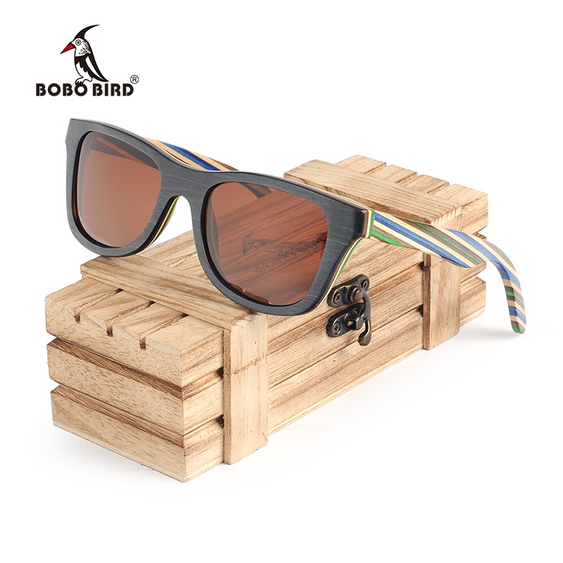 BOBO BIRD Viking Mens Wooden Watches Come Bamboo Box Relogio Masculino ...