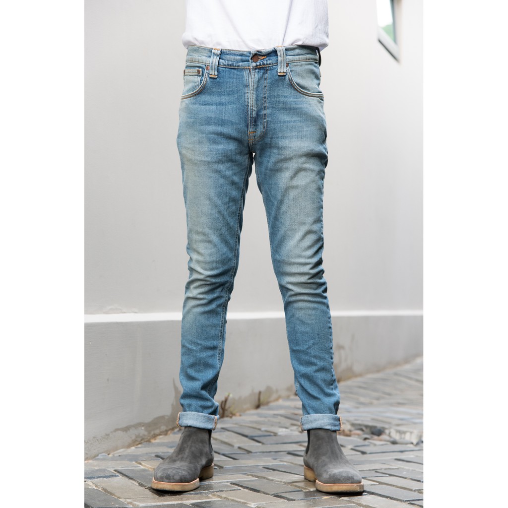 Lean Dean Natural Fade ยีนส์ผ้าฟอก Nudie Jeans ของแท้ 100% นำเข้าจาก ...