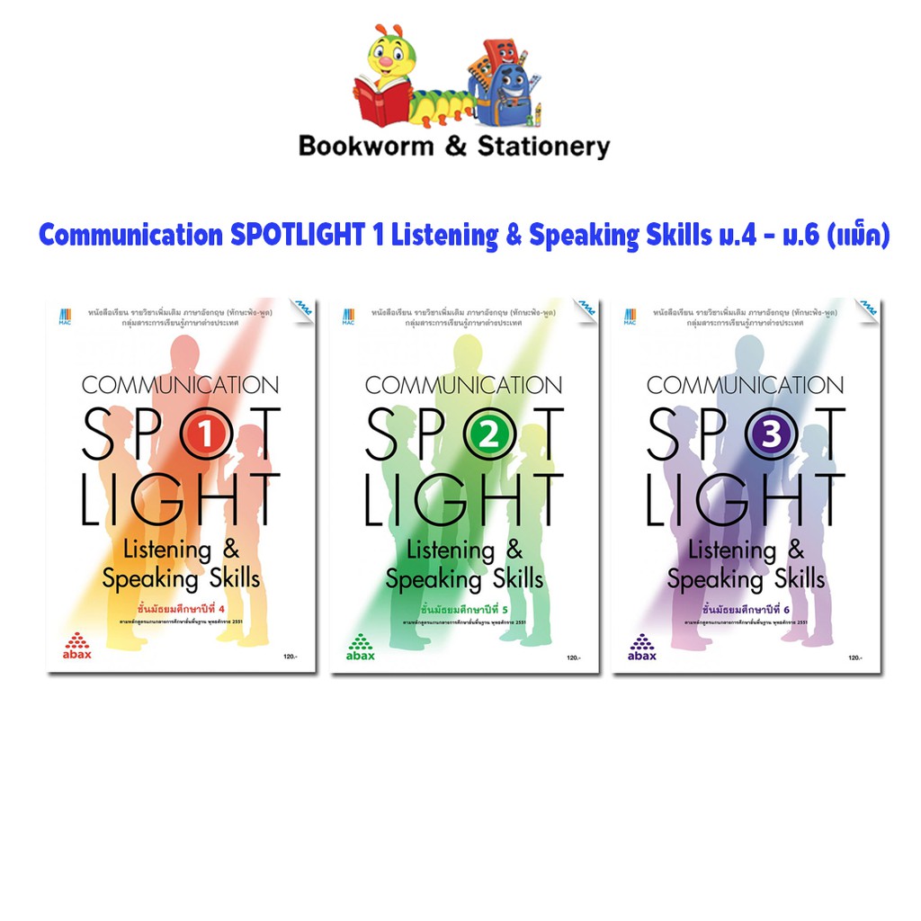 หนังสือเรียน Communication SPOTLIGHT 1 Listening & Speaking Skills ม.4 ...