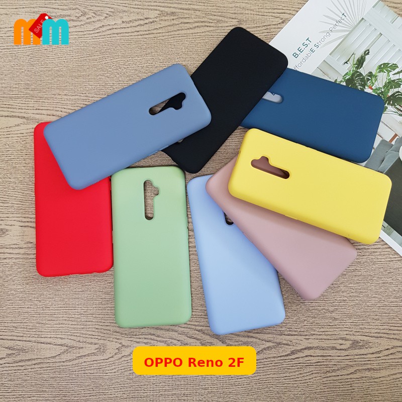 พร้อมส่ง เคสยางนิ่ม Liquid Silicone สีลูกกวาด OPPO A92 Reno 4 A31 A12 ...