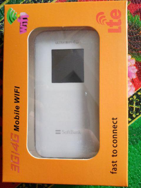 Pocket WiFi Router unlocked 102Z SoftBank Mobile WiFi Hotspot 4G LTE ...