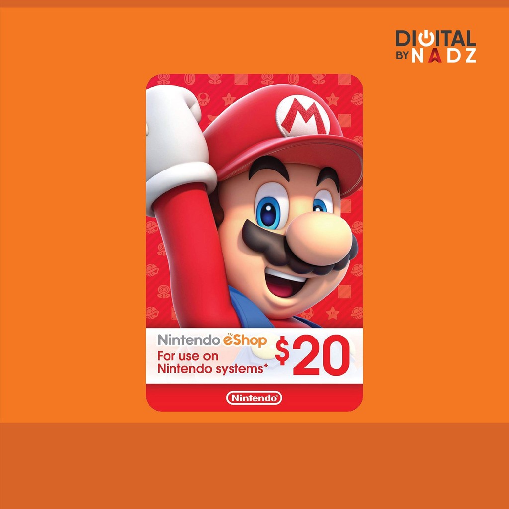 [Digital Code] : Nintendo eShop $20 (US Store) - digitalbynadz - ThaiPick