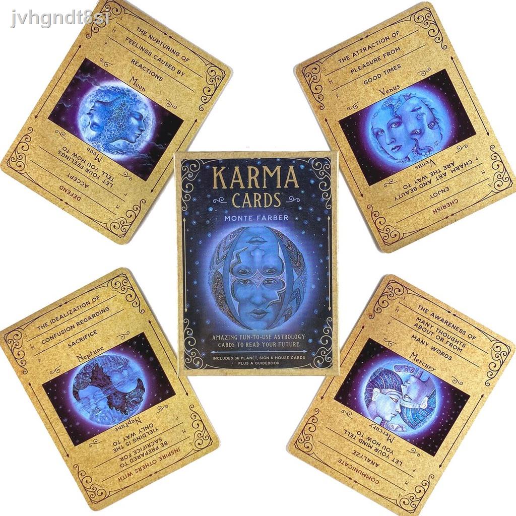 Karma Oracle Cards Leisure Party Table Game Fortune-telling Prophecy ...