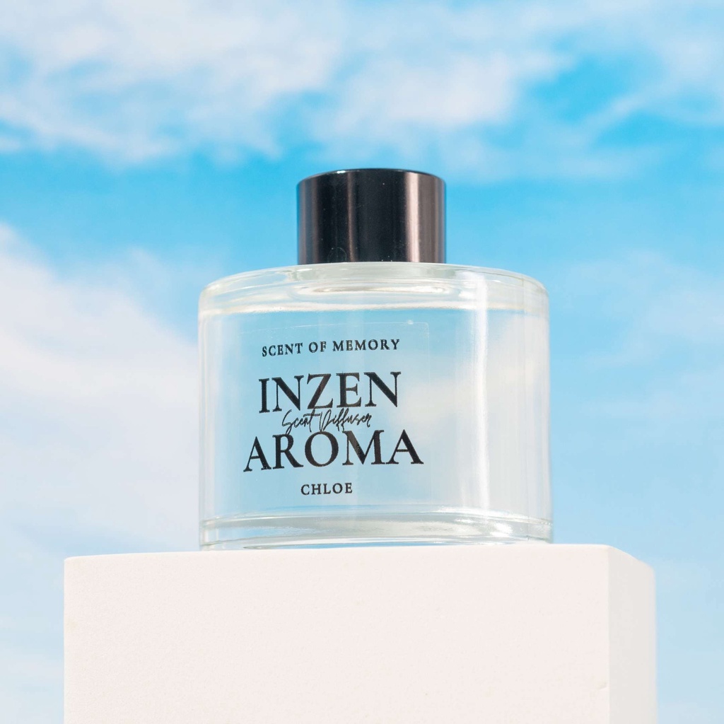 ขวดใหญ่ 135 ml.ก้านไม้หอมปรับอากาศ inzen กลิ่นเค้าเตอร์แบรนด์ หอมหรู ...