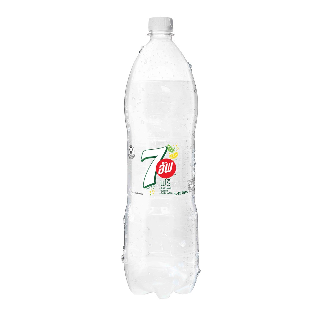 7UP เซเว่นอัพ ฟรี น้ำอัดลม แบบขวด ขนาด 1.45 ลิตร | Shopee Thailand