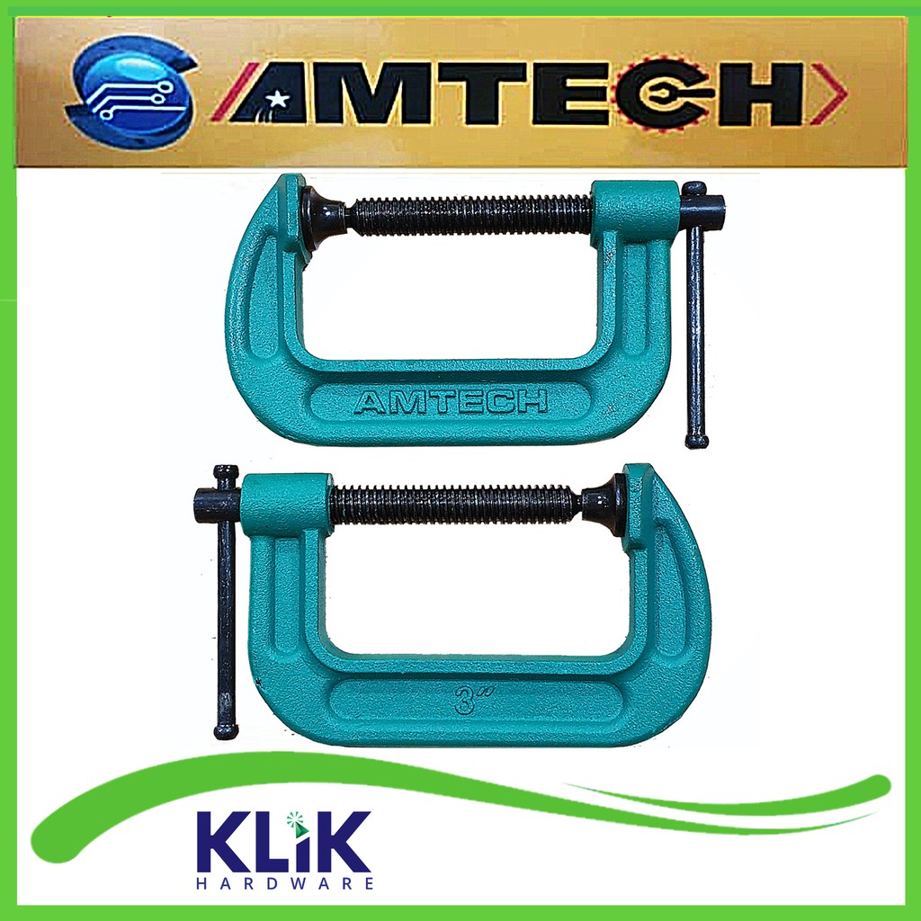 Amtech Clamp C 3 นิ้วตัวหนีบ C C 75 มม. | Shopee Thailand
