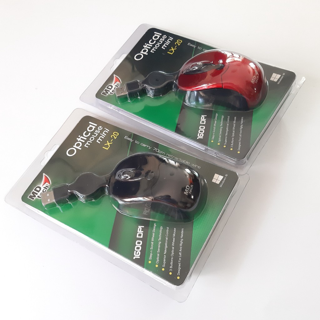๊USB Optical Mouse MD-TECH รุ่น LX-20 เม้าส์แบบเก็บสาย - gg_it.ac ...