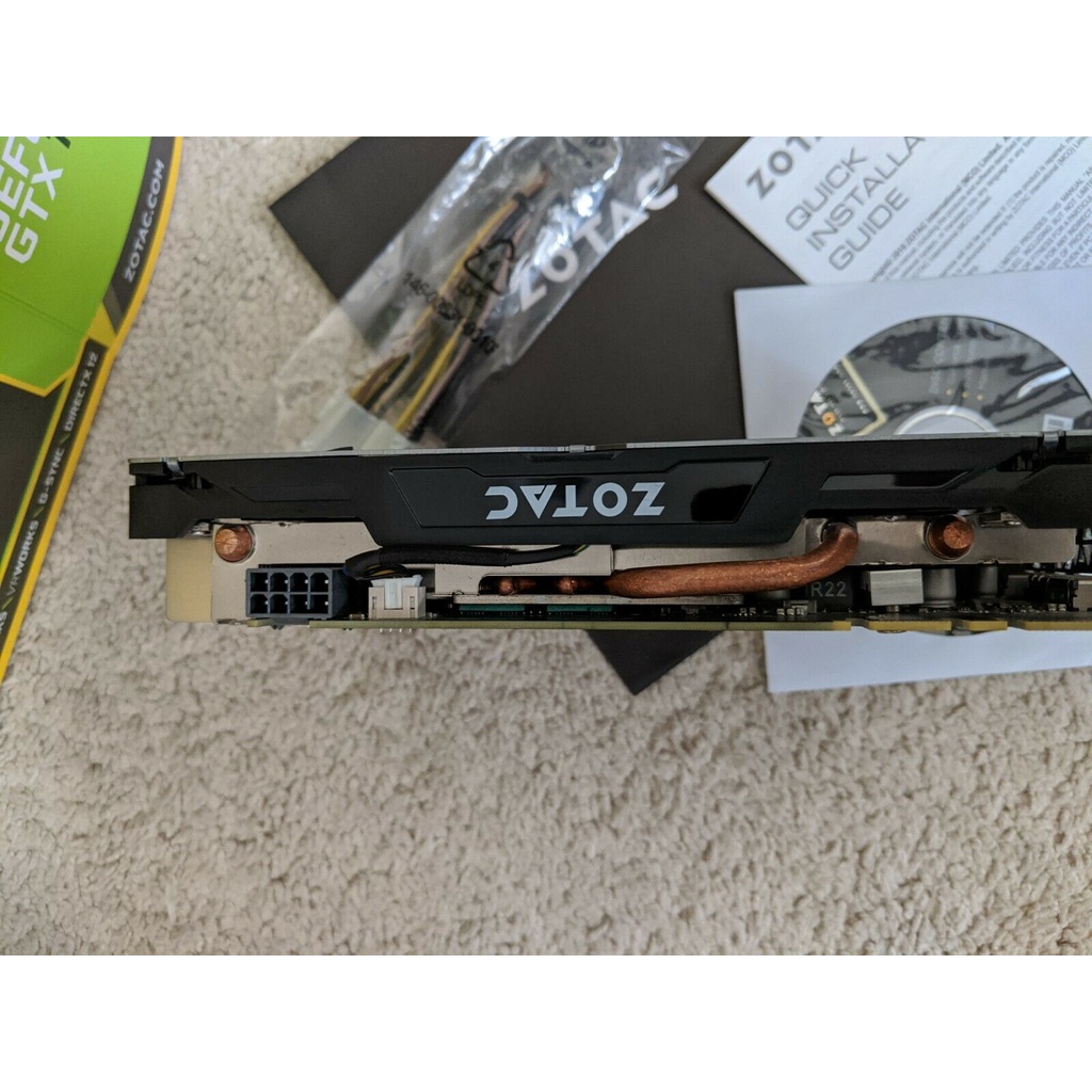 ZOTAC GeForce GTX 1070 Mini 8GB GDDR5 VR Ready Super Compact Gaming ...