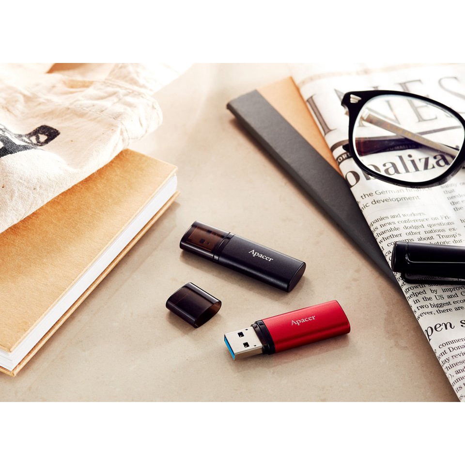 แฟลชไดรฟ์ 32GB Flash Drive APACER (AH25BR) USB 3.2 Red ...