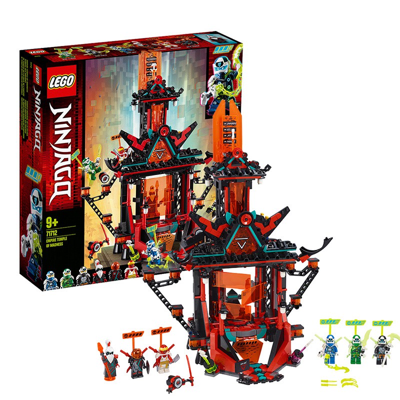 Lego Phantom Ninja 2020 ผลิตภัณฑ์ใหม่ minifigure dragon gold mech ...