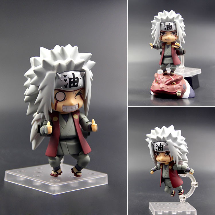 Naruto Shippuden Jiraiya Gama Bunta Figure Nendoroid 886# PVC GSC ...