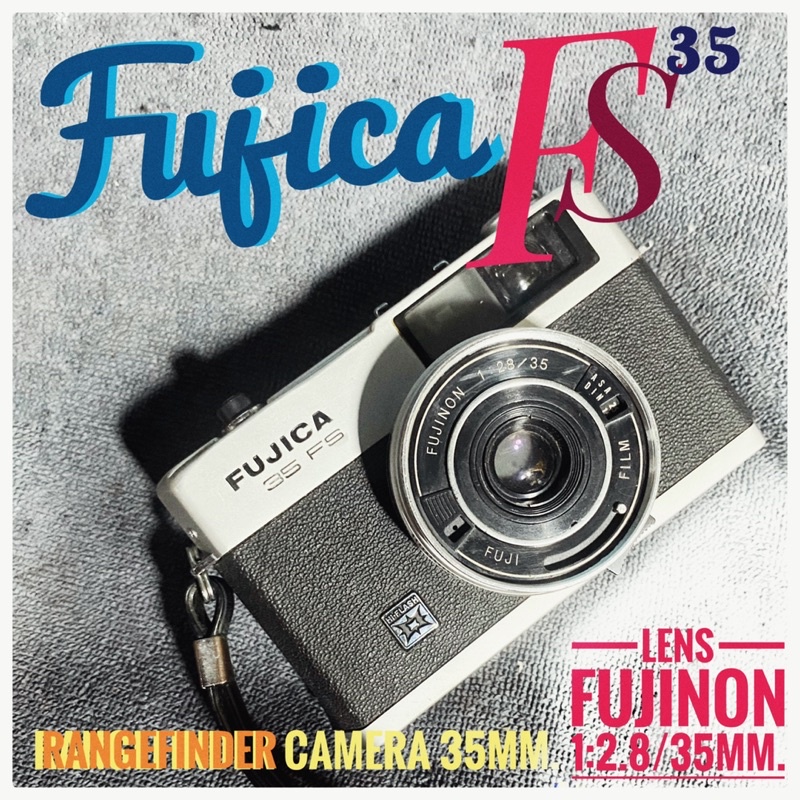 Fujica 35 FS Rangefinder Camera กล้องฟิล์ม | Shopee Thailand