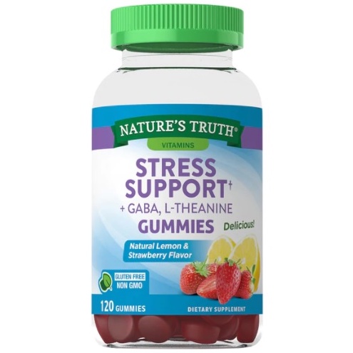 คลายเครียด กัมมี่ Stress Support Gummies กาบา แอลทีอะนีน เลม่อนบาล์ม ...