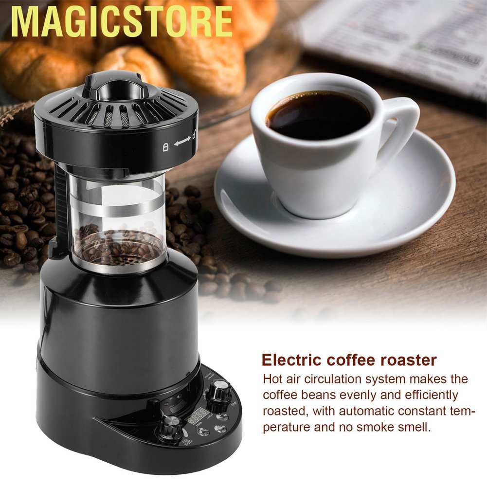 Magicstore Electric Coffee Roaster Home Automatic Roasting Machine EU ...