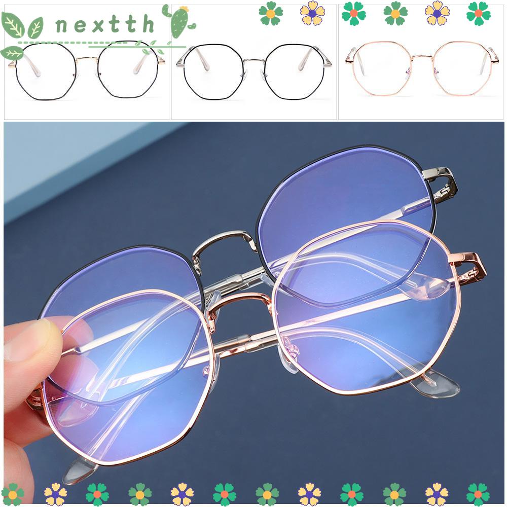 Nextshop แว่นตาป้องกันแสงสีฟ้าสไตล์วินเทจขนาดพกพาสําหรับผู้หญิงและ ...