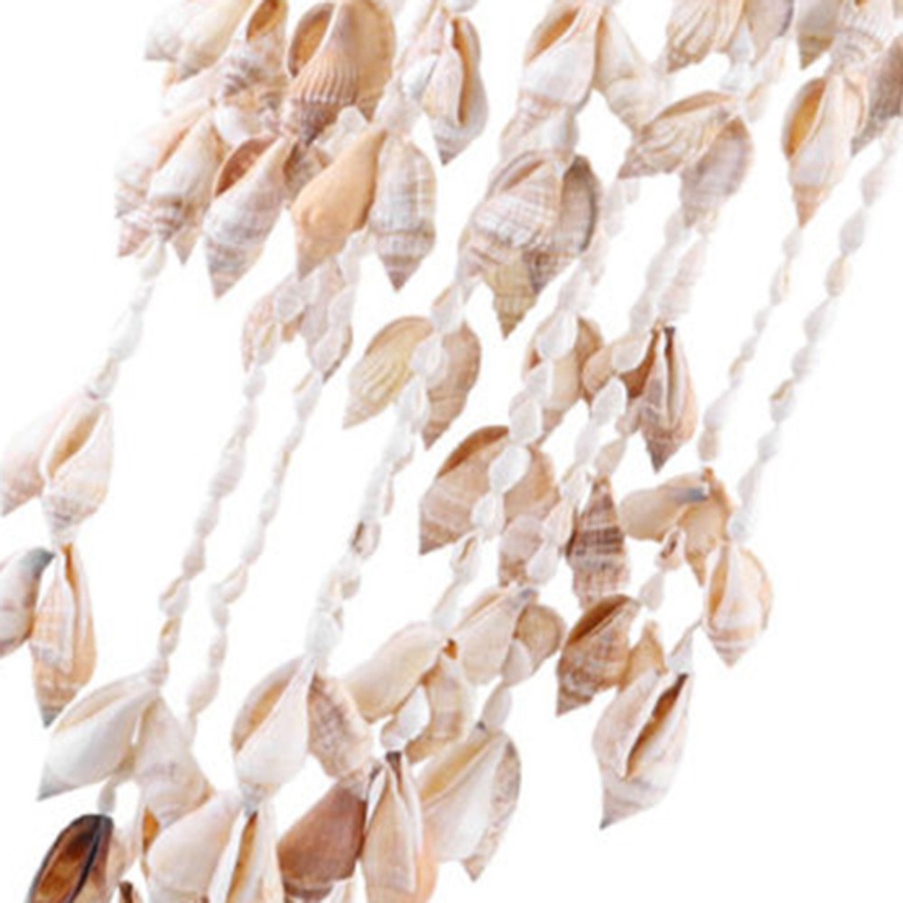 Conch Sea Shell Wind Chime Hanging Ornament Wall Decoration Creative ...