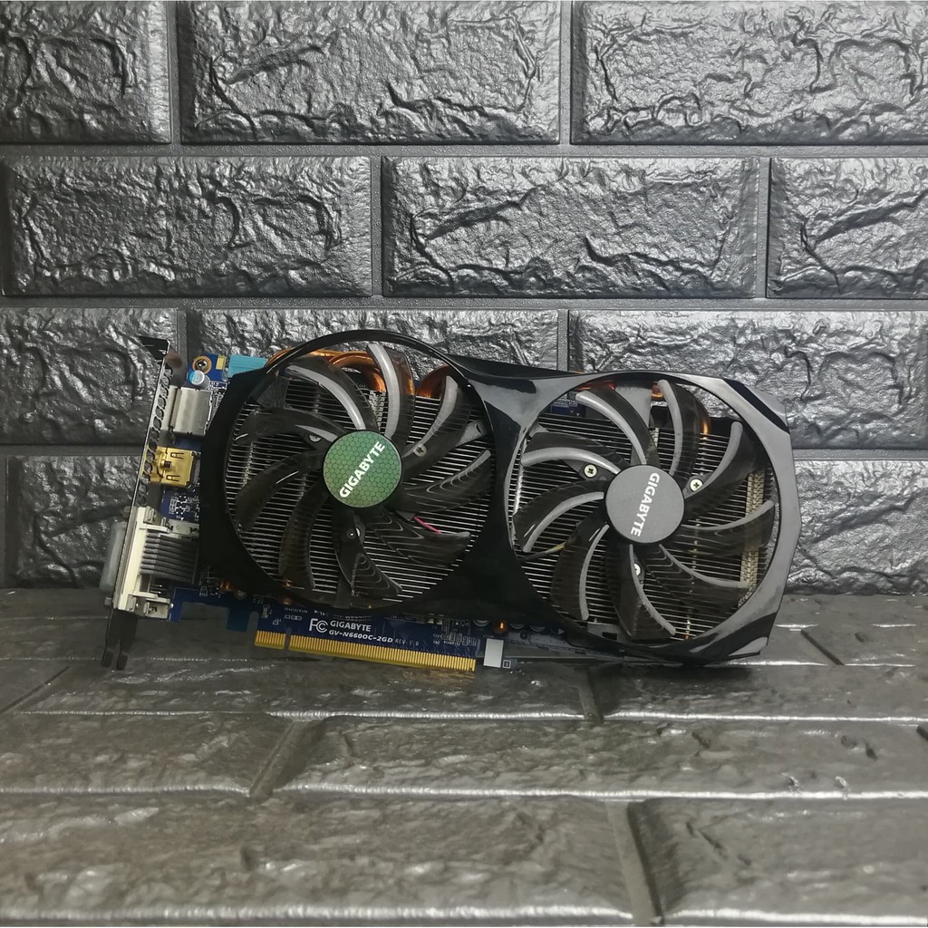 ⚡️การ์ดจอ GTX 660 2GB OC Gigabyte 2พัดลม ต่อไฟเพิ่ม 6pin (แรงเทียบเท่า 750 ti) | Shopee Thailand