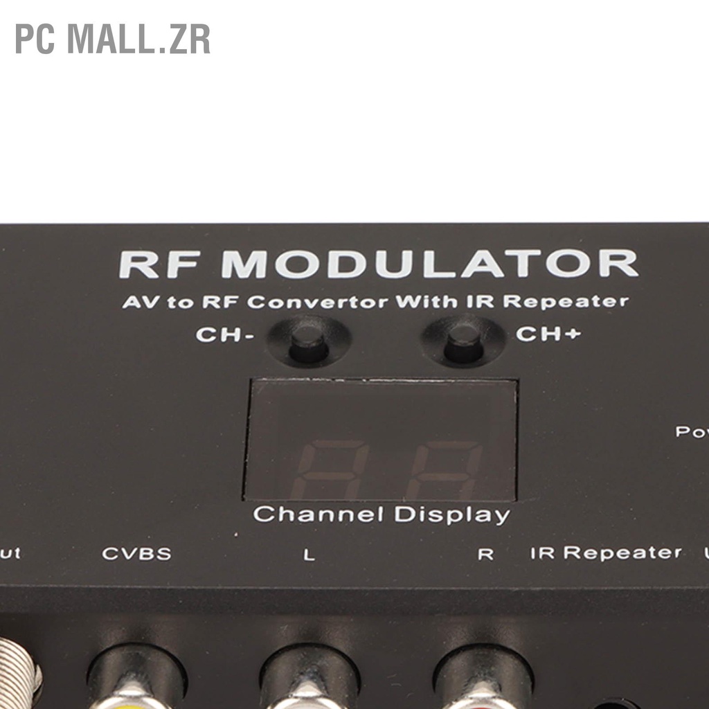 Pc Mall.Zr Rf Modulator ตัวแปลง Av เป็น Ir Repeater สําหรับกล่อง Dvr ...