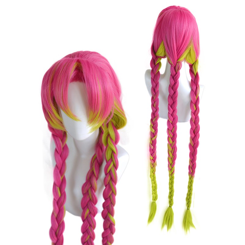 COSER KING Anime Kanroji Mitsuri Anime Demon Slayer: Kimetsu No Yaiba ...
