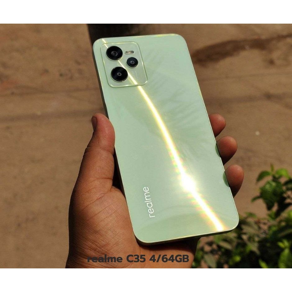 โทรศัพท์มือถือ realme C35 - เรียวมี หน้าจอ 6.6 นิ้ว Ram 4GBRom 64GB รับ ...
