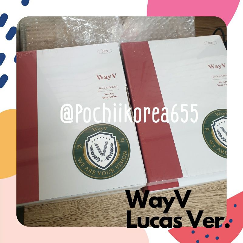พร้อมส่ง???? WayV Back to school kit 2021 Lucas Ver. เวอร์ชั่น ลูคัส ...