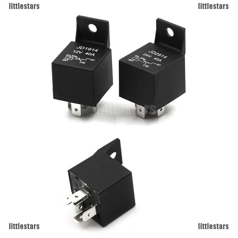 {LUV} 5 Pin 40A Car Relay Automotive Normally Open DC 12V/24V Relays ...