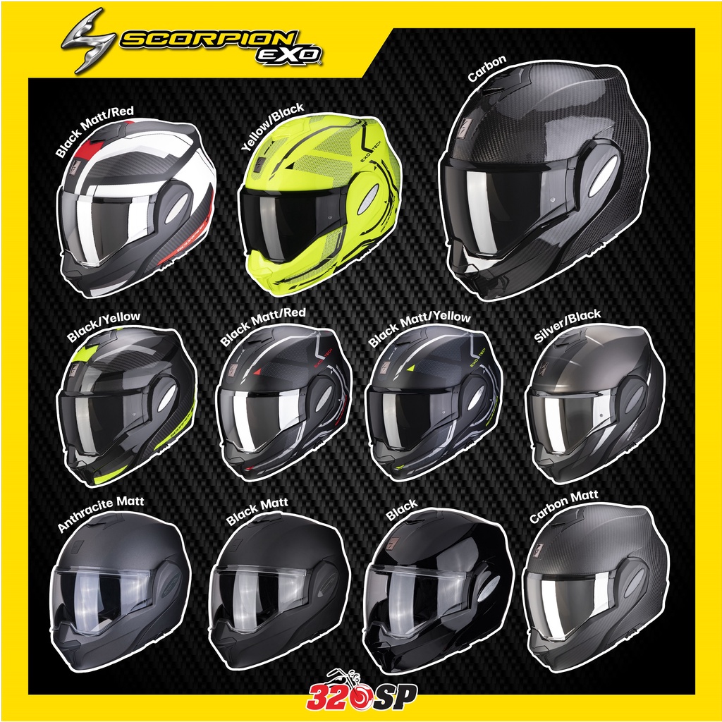 หมวกscorpion รุ่น Exo-tech ของแท้ส่งไว - 320sp - ThaiPick