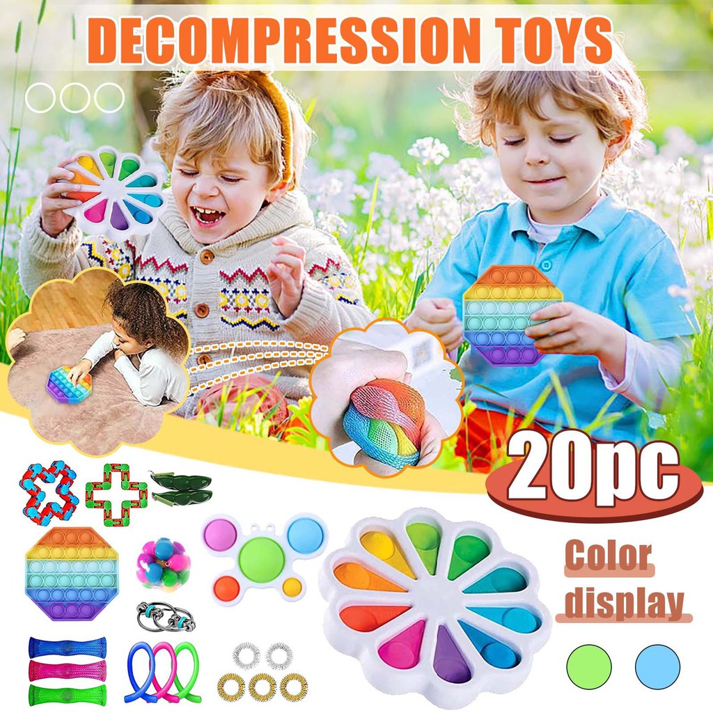 Creative Fidges Fidget Toy Set Cheap Sensory Fidget Toys Pack Adults ...
