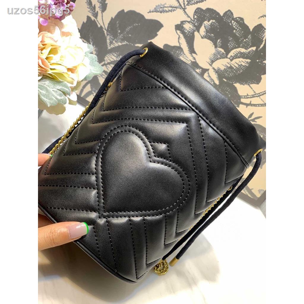 High Quality Black V-Shaped Bag With Chain Strap (Box) 575163 - k ...